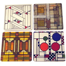 Art Glass Designs Coasters Set
